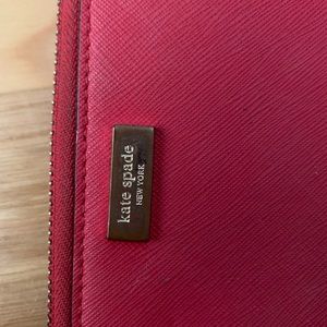 kate spade | Bags | Red Kate Spade Wallet | Poshmark